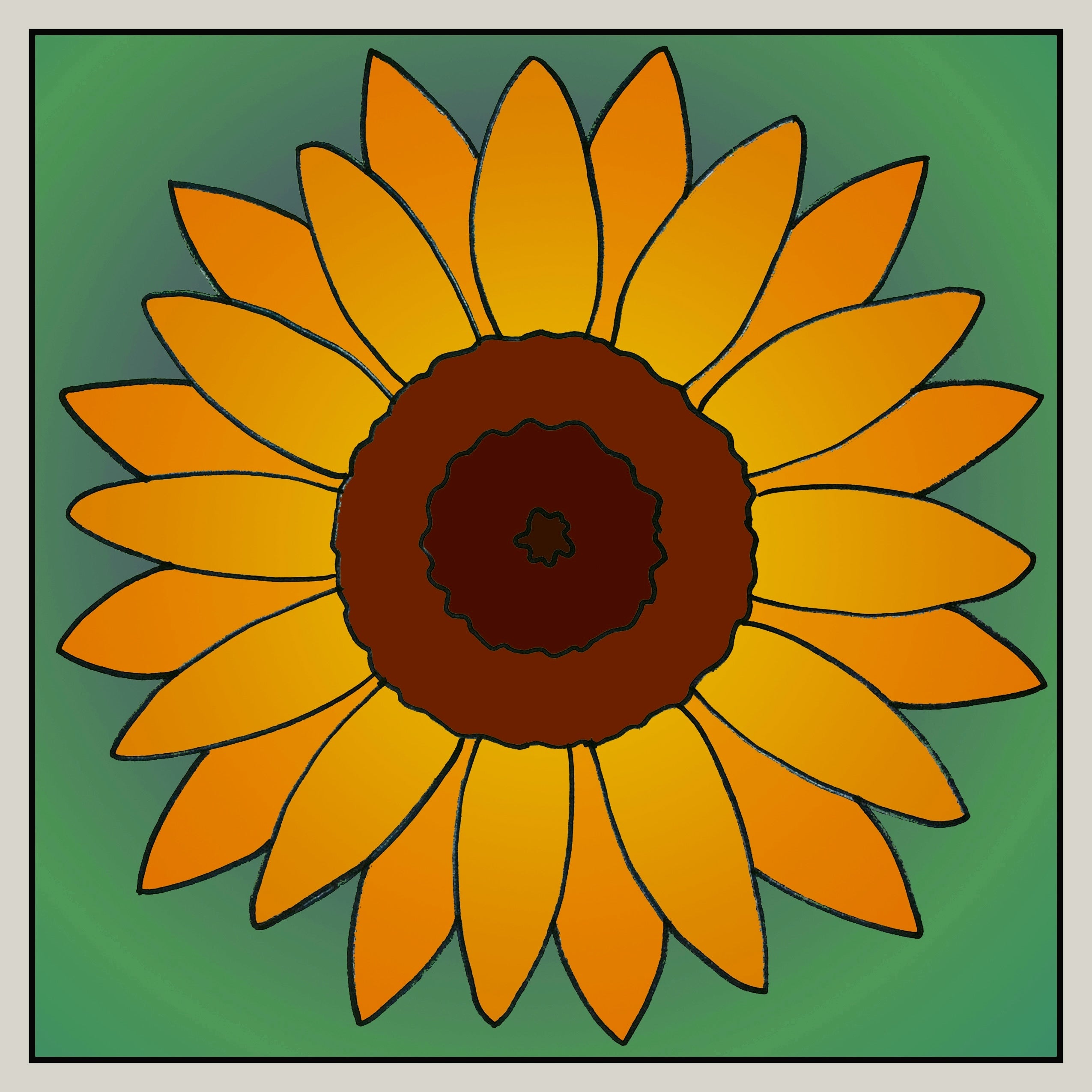 Simply Sunflower - Digital Download Pattern – The Oxford Company