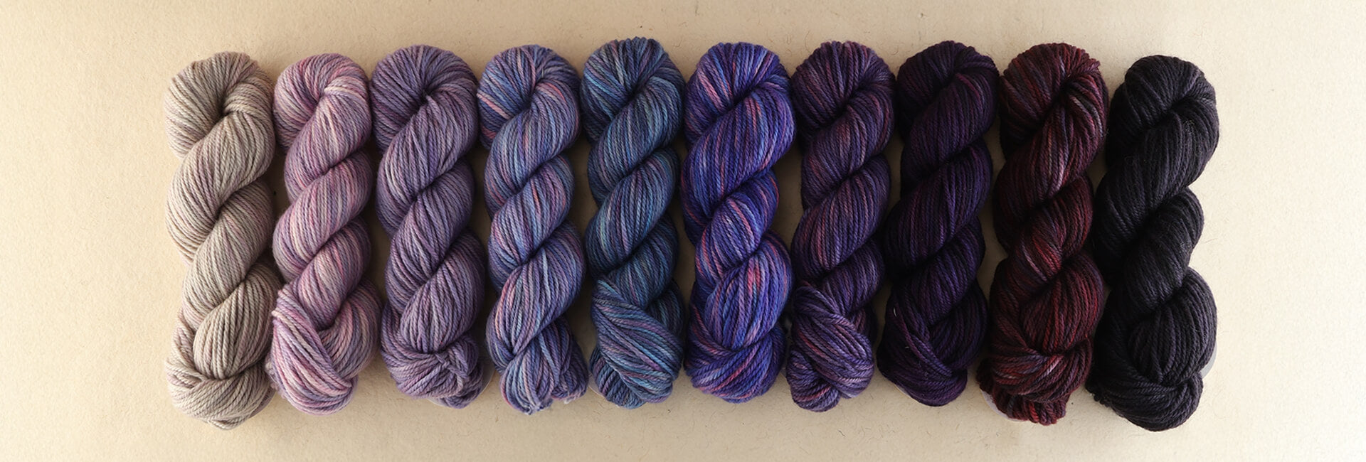 Purples - Fine Variegated Yarn – The Oxford Company