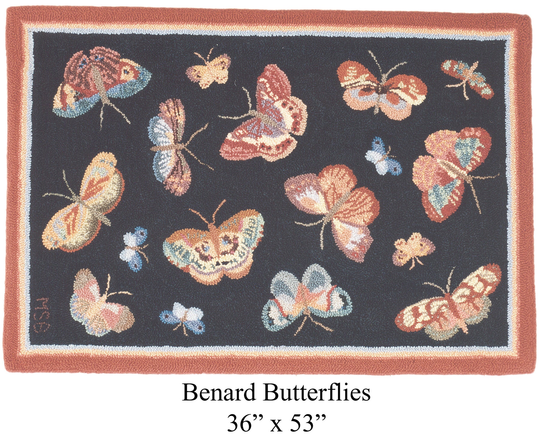 Benard Butterfly 36" × 53"– McAdoo Pattern – The Oxford Company